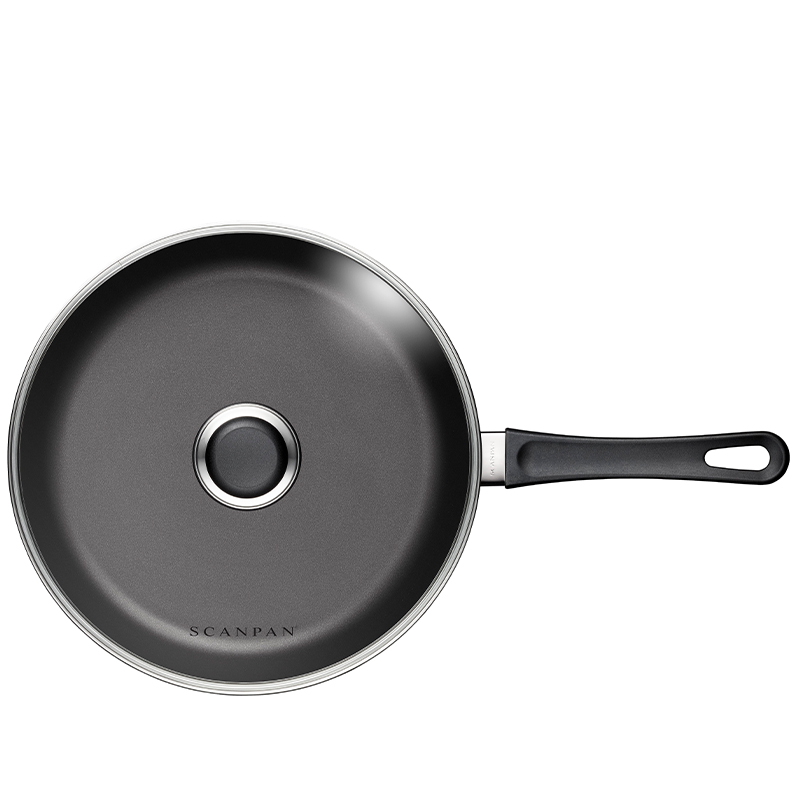 Scanpan Classic non-stick sauterpande med glaslåg 28 cm | Kop & Kande