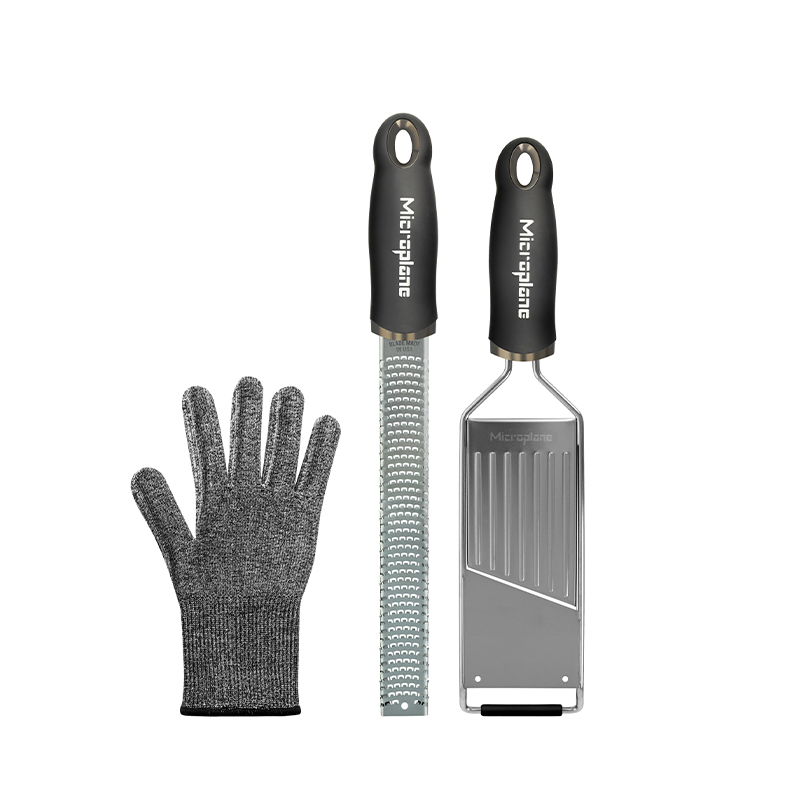 Microplane Gourmet sæt med handske | Kop & Kande