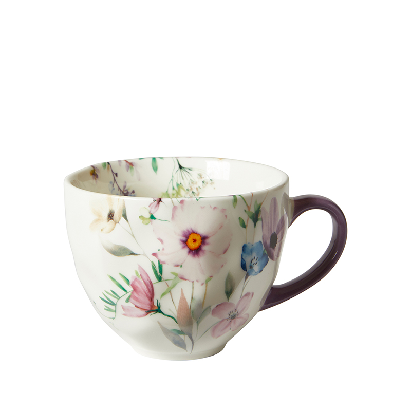 Krus flora lilla 480 ml | Kop & Kande