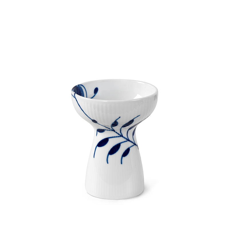Royal Copenhagen Blå Mega Riflet vase H 11 cm | Kop & Kande