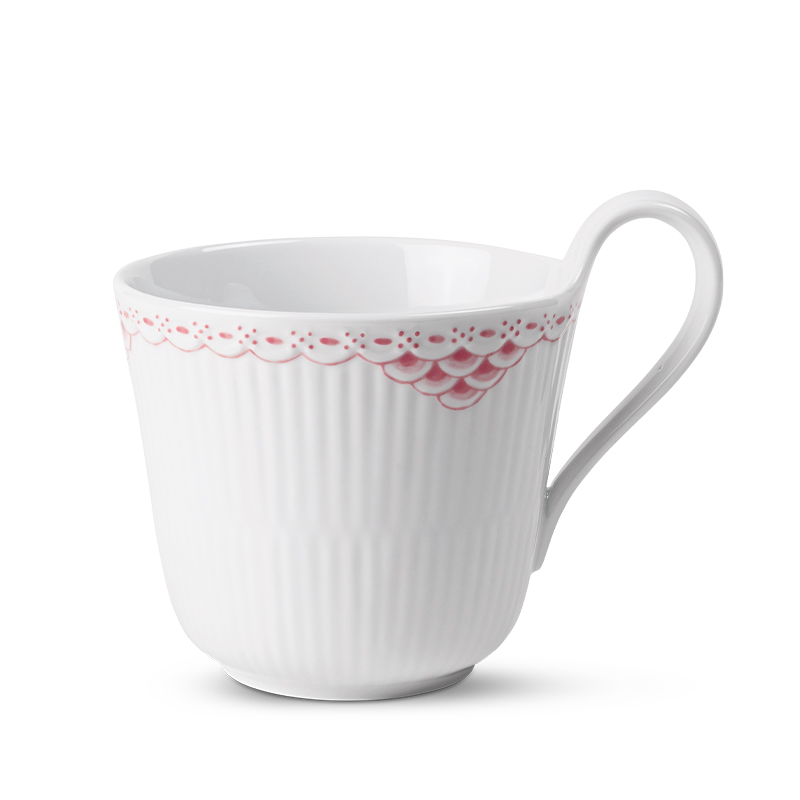 Royal Copenhagen Riflet Blonde kop rosa 33 cl | Kop & Kande
