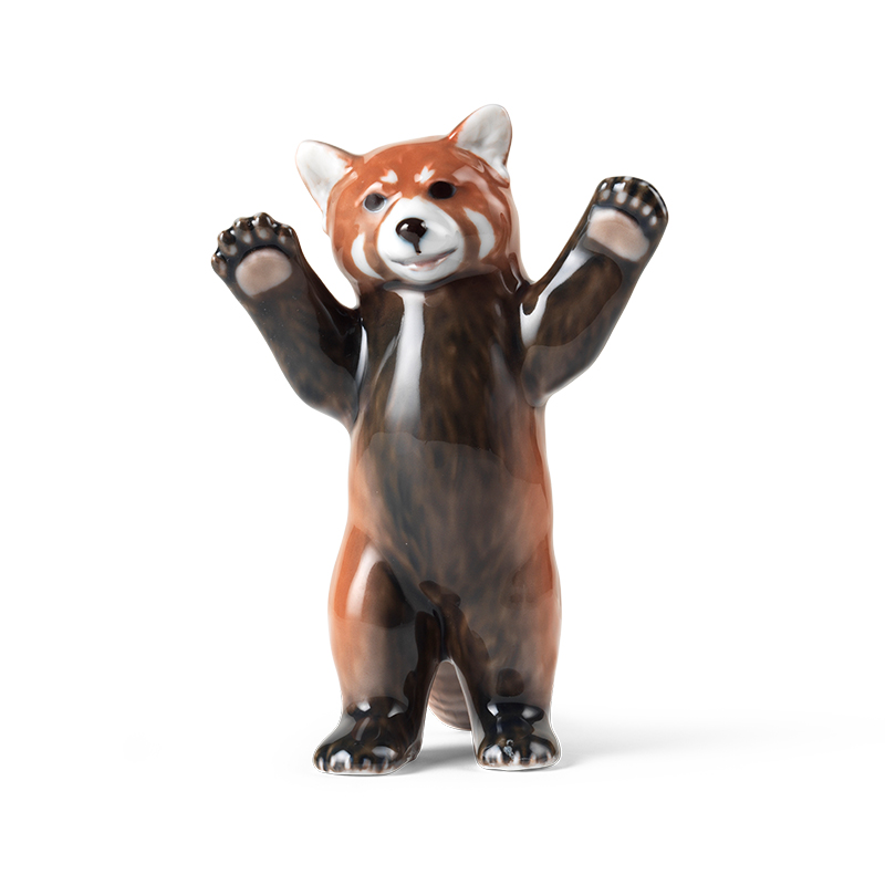 Royal Copenhagen årsfigur 2024 rød panda | Kop & Kande