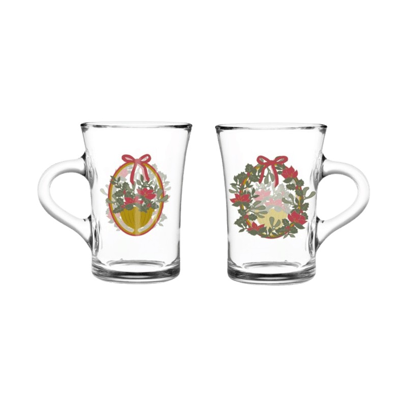 Holmegaard Christmas 2025 hotdrink juleglas 2 stk. 23 cl | Kop & Kande