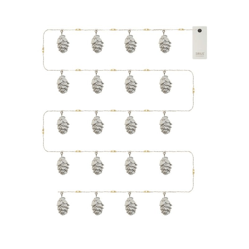 Sirius Molly kogle lyskæde LED hvid 20 lys 2 meter | Kop & Kande