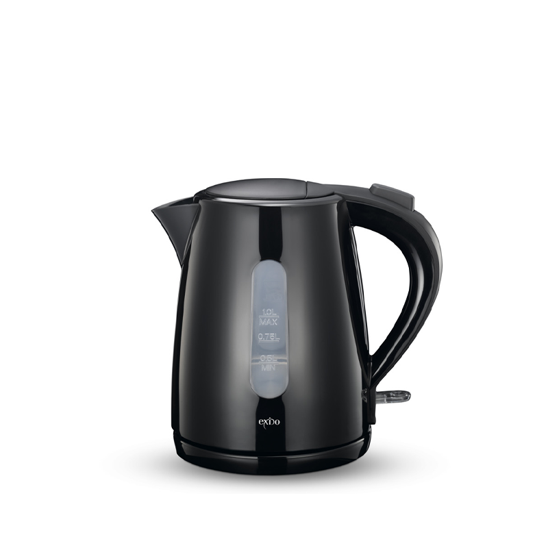 Exido elkedel sort 1 liter | Kop & Kande