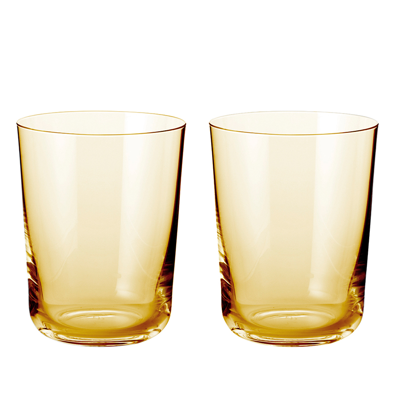 Frederik Bagger New York vandglas citrine 2 stk. | Kop & Kande