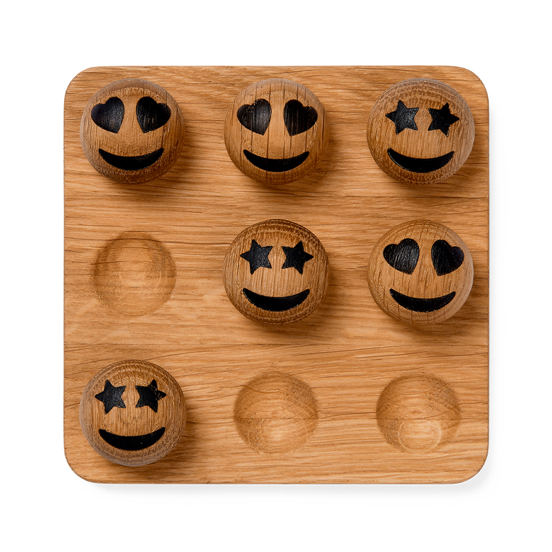 Spring Copenhagen Emotions kryds & bolle spil træ | Kop & Kande