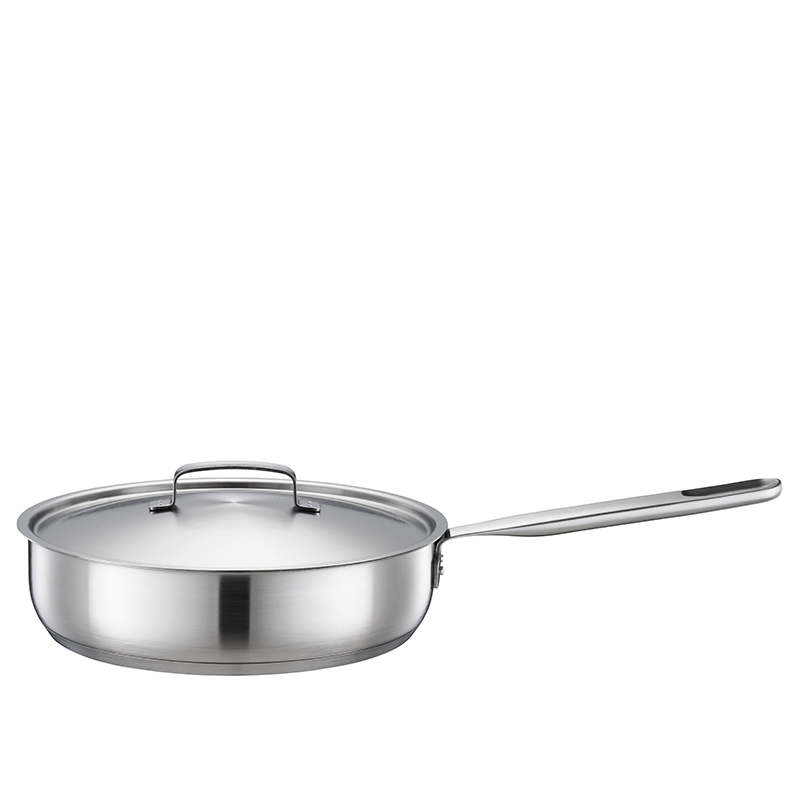 Fiskars All Steel sauterpande med låg keramisk belægning 26cm | Kop & Kande