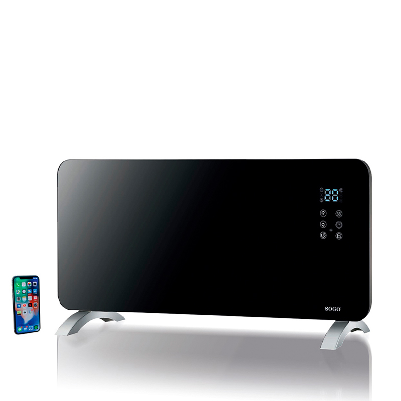 Sogo Radiator Med WIFI Styring Sort | Kop & Kande