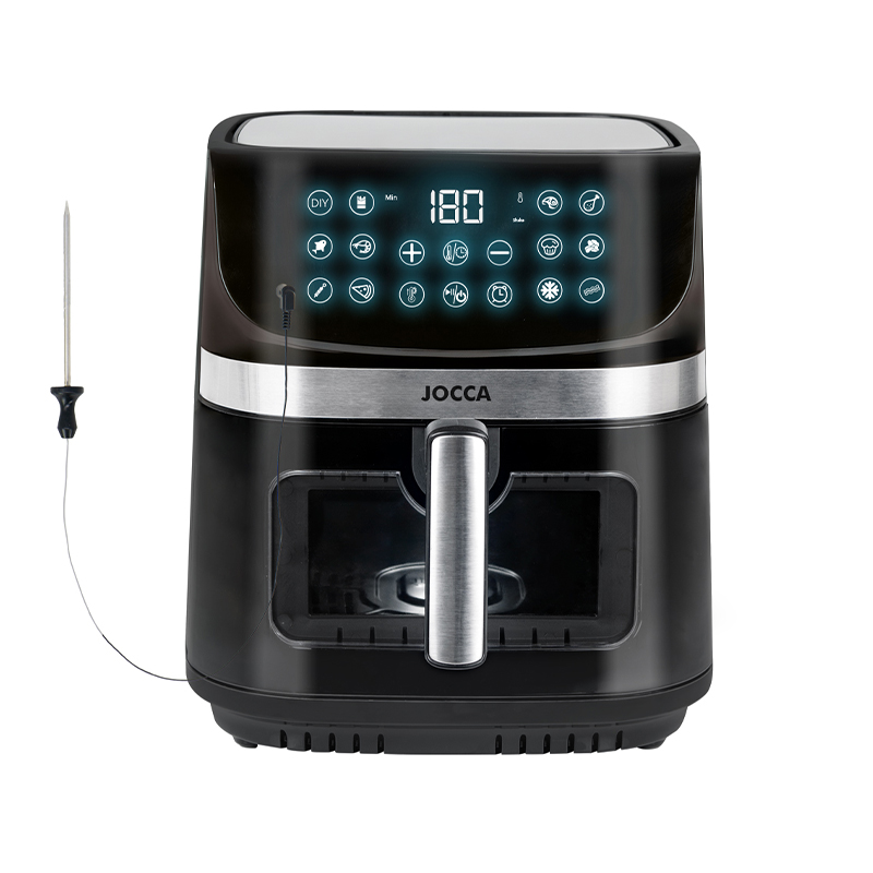 Jocca airfryer 9 liter med termometer 2200 watt | Kop & Kande