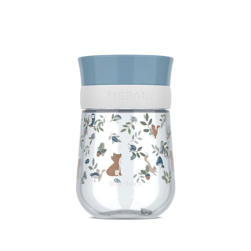 Mepal Mio Forest Friends begynderkop blå 300 ml | Kop & Kande