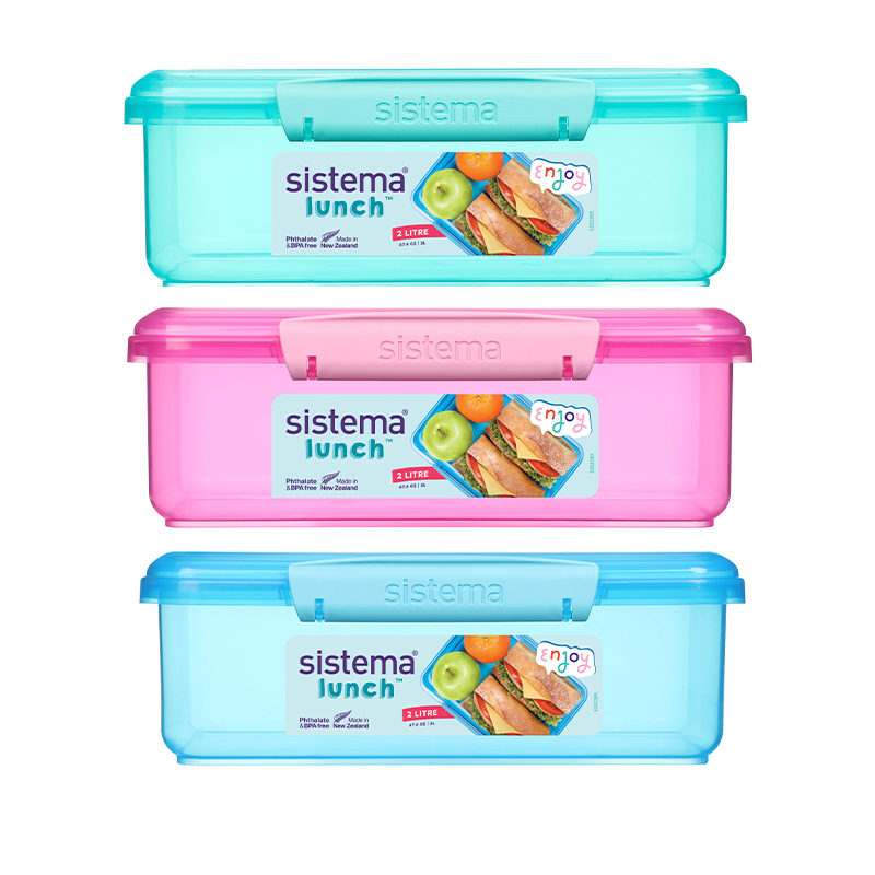 Sistema madkasse 2 liter assorteret | Kop & Kande